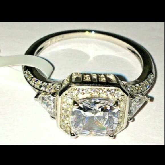 Bella Luce | Jewelry | Bella Luce Rings 438ctw Cu Zirconium Rhodium ...